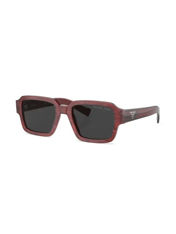 Prada Square-frame Sunglasses With Logo