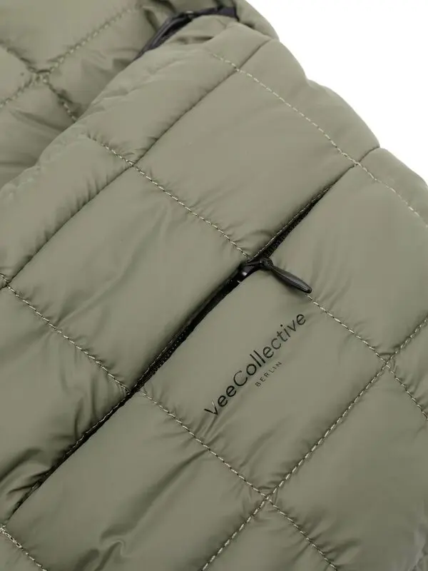 VEECOLLECTIVE Quilted Messenger Bag