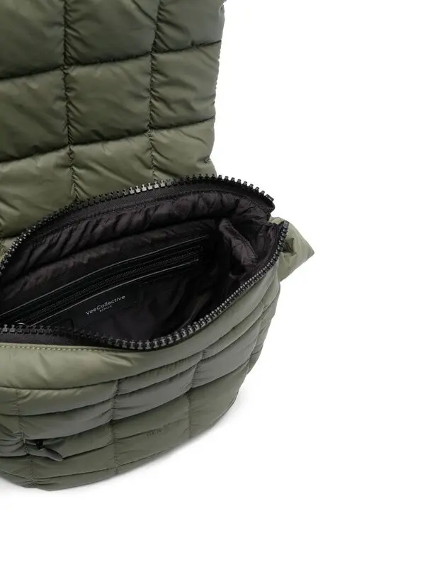 VEECOLLECTIVE Quilted Messenger Bag