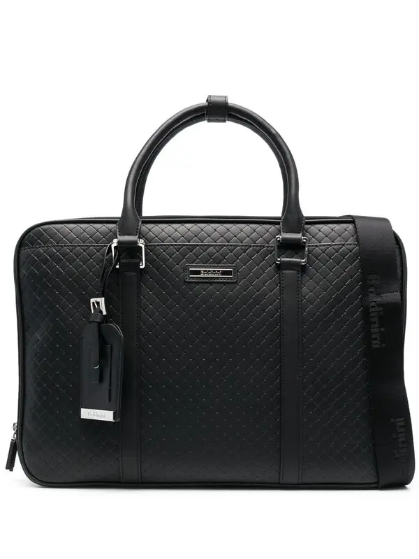 BALDININI Daytona Embossed Briefcase