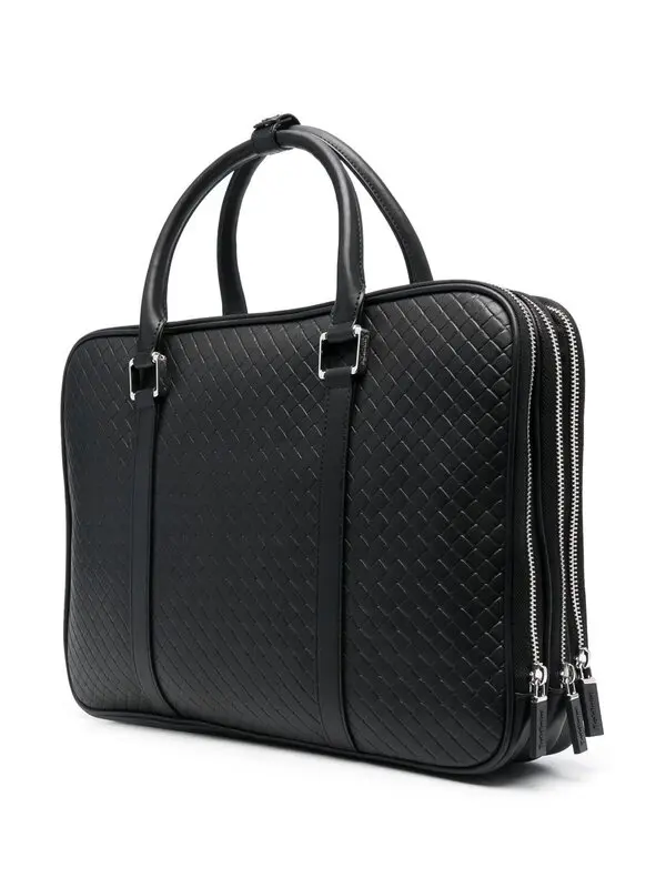 BALDININI Daytona Embossed Briefcase