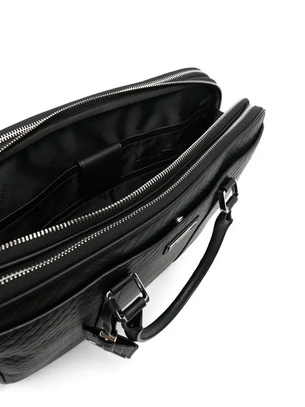 BALDININI Daytona Embossed Briefcase