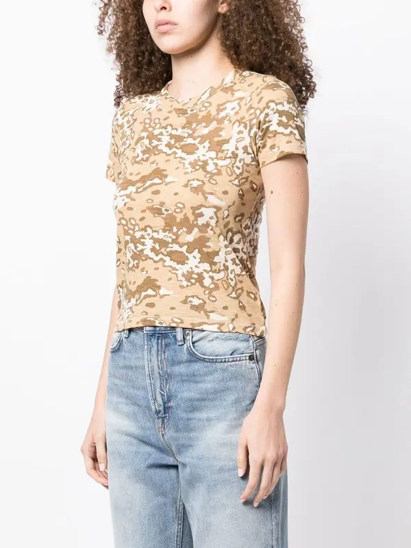 Rag & Bone Camouflage-print T-shirt