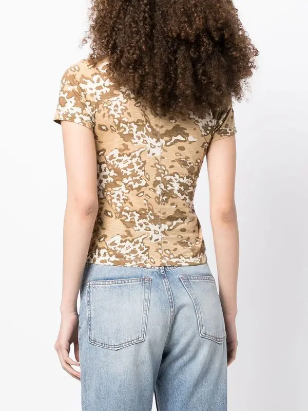 Rag & Bone Camouflage-print T-shirt