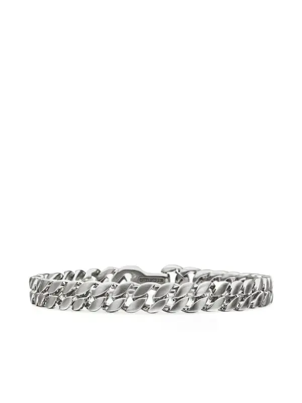David Yurman Sterling Curb Chain Bracelet - Silver