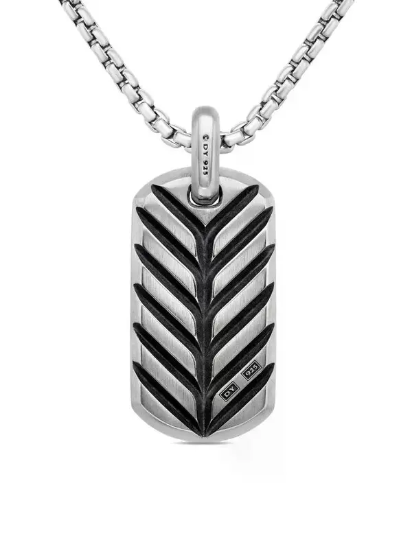 David Yurman Chevron Diamond Tag
