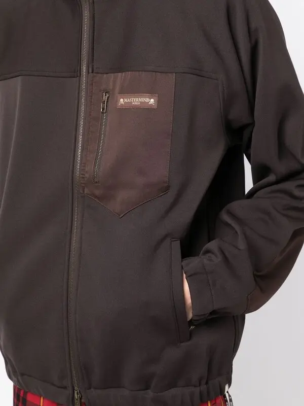 MASTERMIND WORLD Colour-block Bomber Jacket