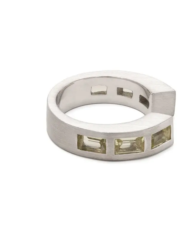 Tom Wood Vault Gate Baguette Ring