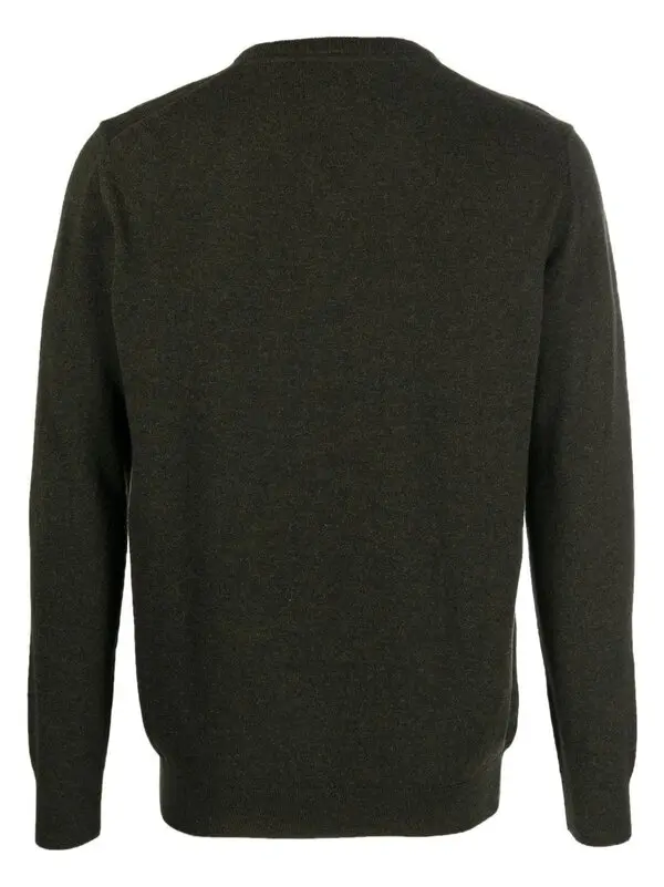 Barbour Essential V-neck Wool Sweater