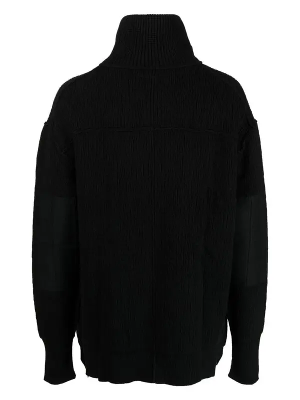 THE VIRIDI-ANNE Long-sleeve Knitted Cardigan