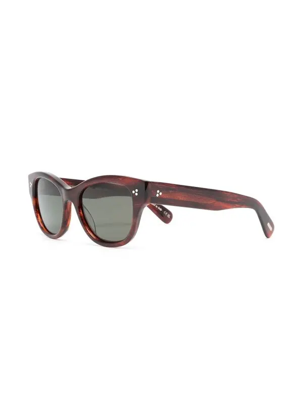 Oliver Spencer Eadie Cat-eye Sunglasses - Brown