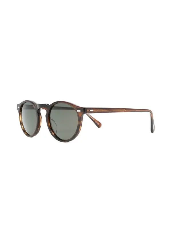 Oliver Spencer Gregory Round-frame Sunglasses