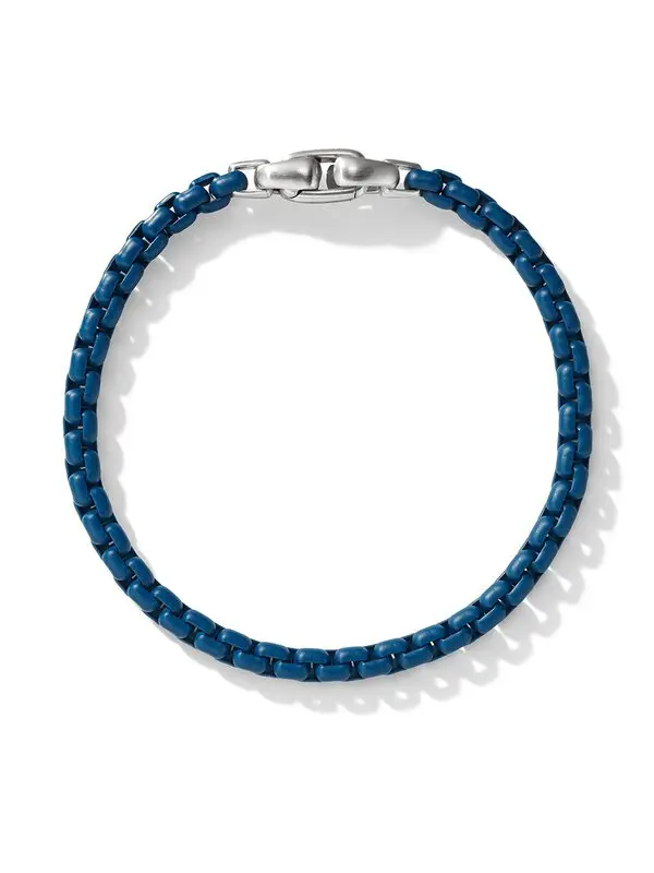 David Yurman Box Chain Bracelet - Blue