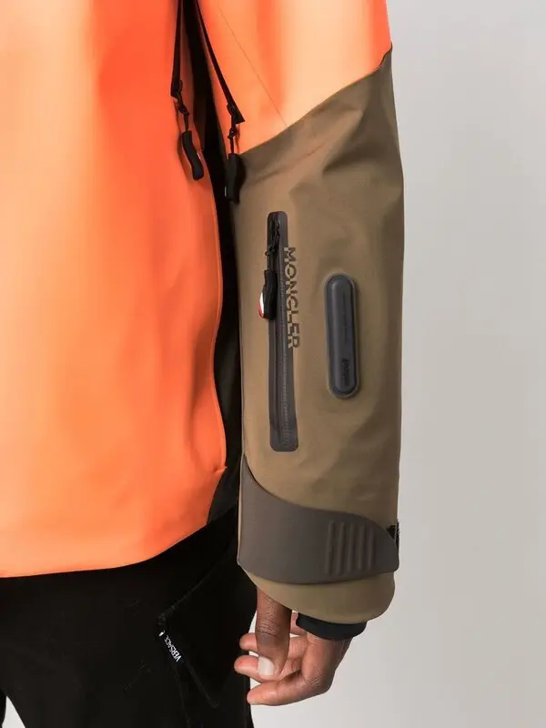 Moncler Colour-block Hooded Jacket