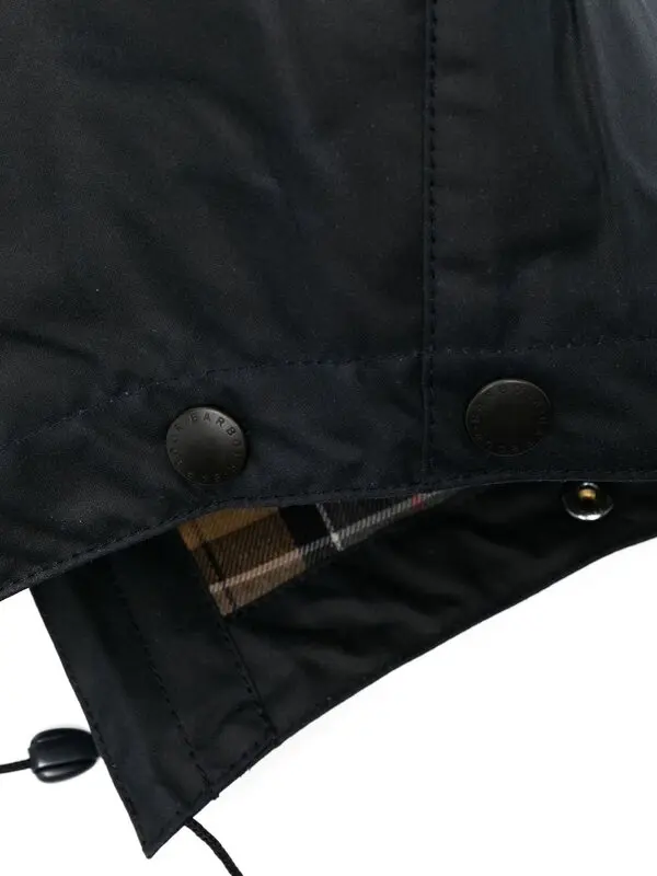 Barbour Wax-coated Drawstring Hood