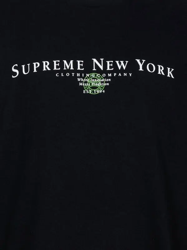 Supreme Tradition Crew Neck T-shirt - Black
