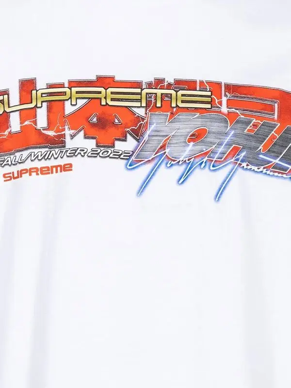 Supreme X Yohji Yamamoto Tekken T-Shirt - White | Editorialist