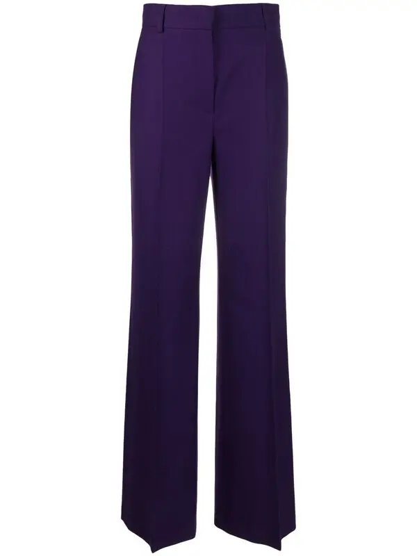 Alberta Ferretti High-waisted Tailored Trousers