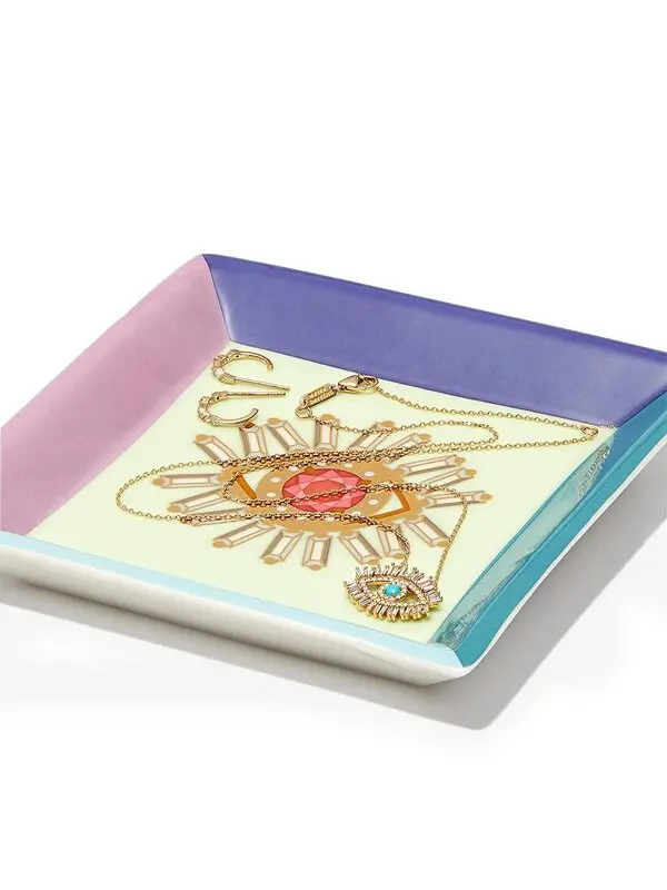 SUZANNE KALAN Graphic-print Jewellery Tray