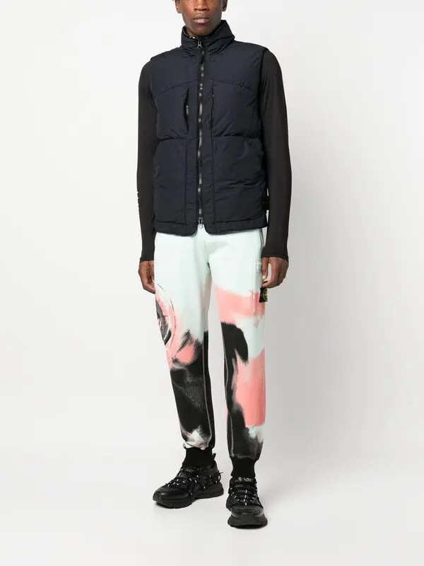 Stone Island Motion Saturation Abstract-print Track Pants
