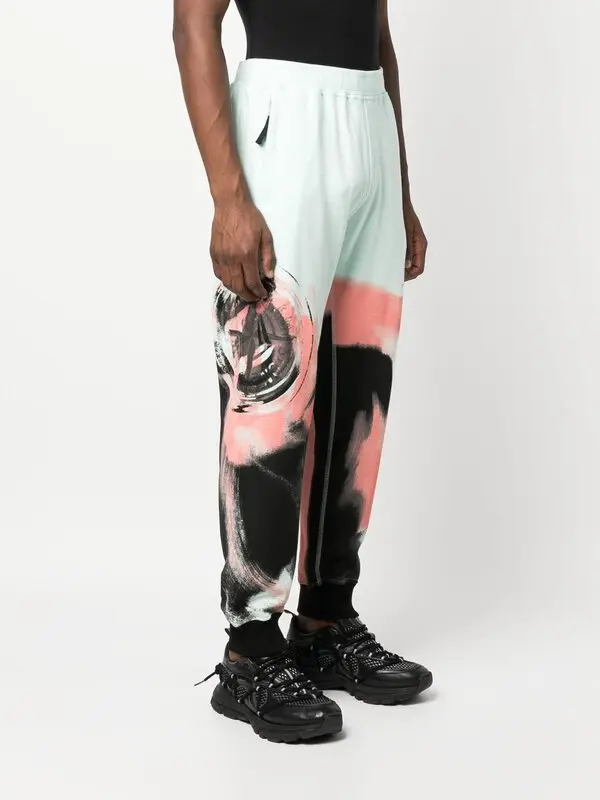 Stone Island Motion Saturation Abstract-print Track Pants