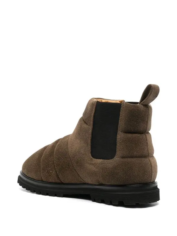 Nanushka Quilted Chelsea Boots - Brown