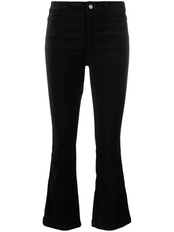 Paige Mid-rise Flare Jeans
