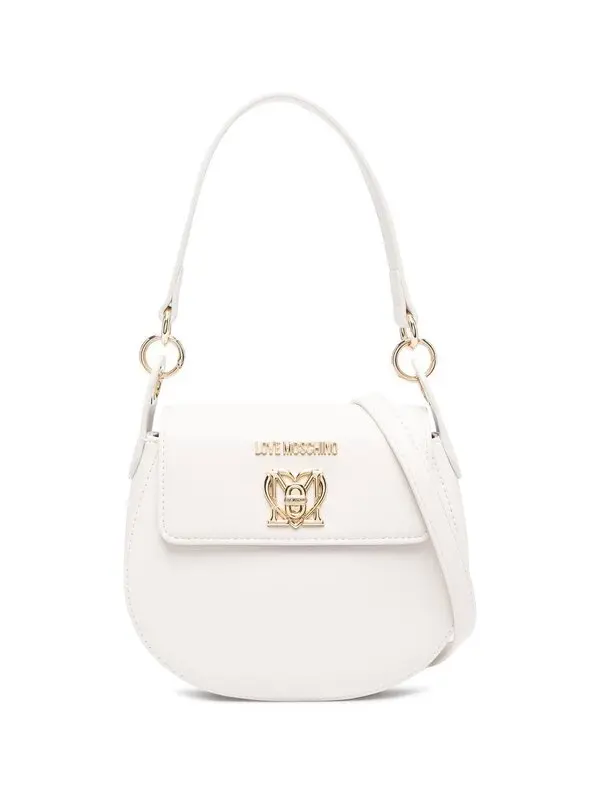 Moschino Logo Plaque Shoulder Bag