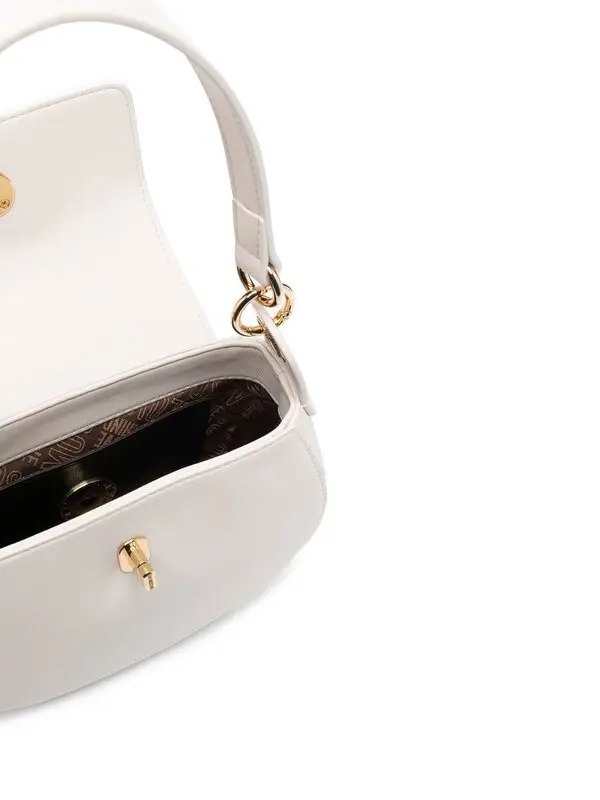 Moschino Logo Plaque Shoulder Bag