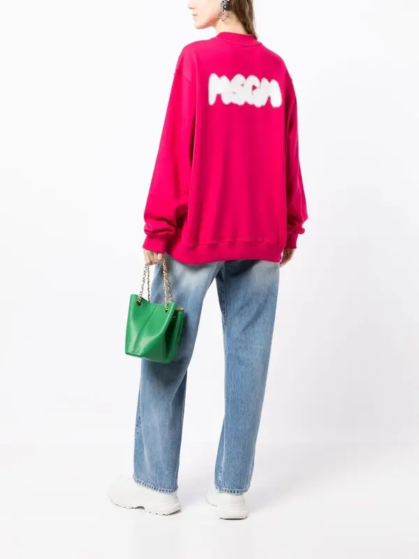 MSGM Logo-print Sweatshirt