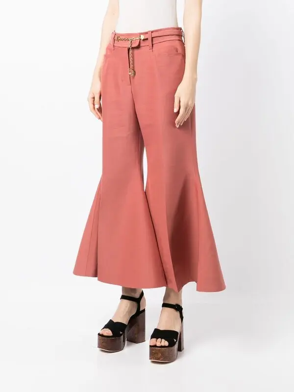 Zimmermann Flared Cropped Trousers