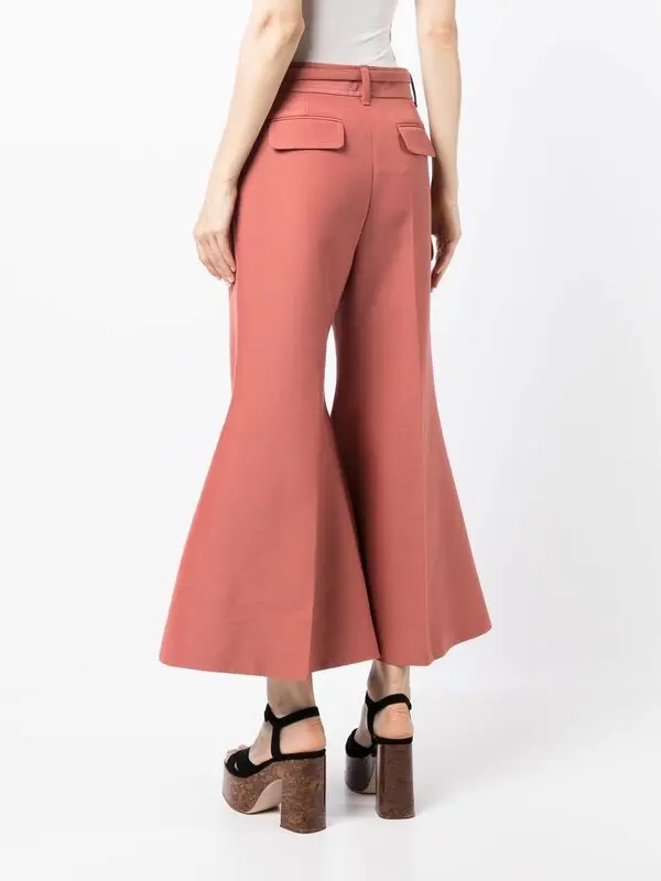 Zimmermann Flared Cropped Trousers