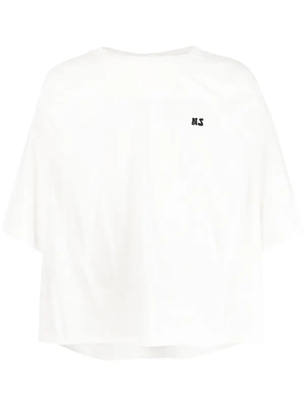 Natasha Zinko Logo-print T-shirt - White