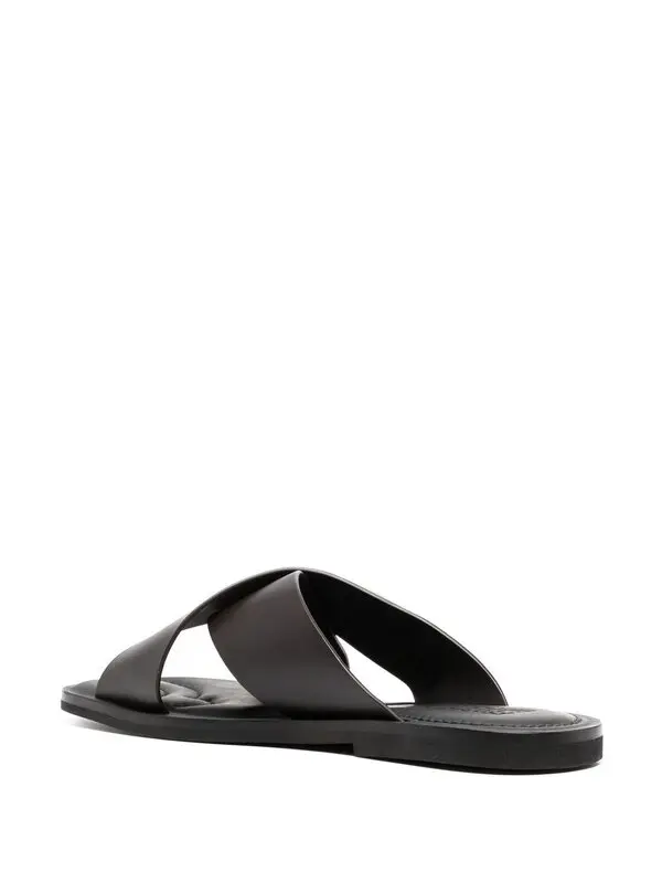 FERRAGAMO Logan Logo-plaque Sandals