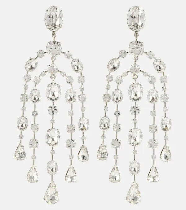 JENNIFER BEHR Ophelia Drop Earrings - Silver