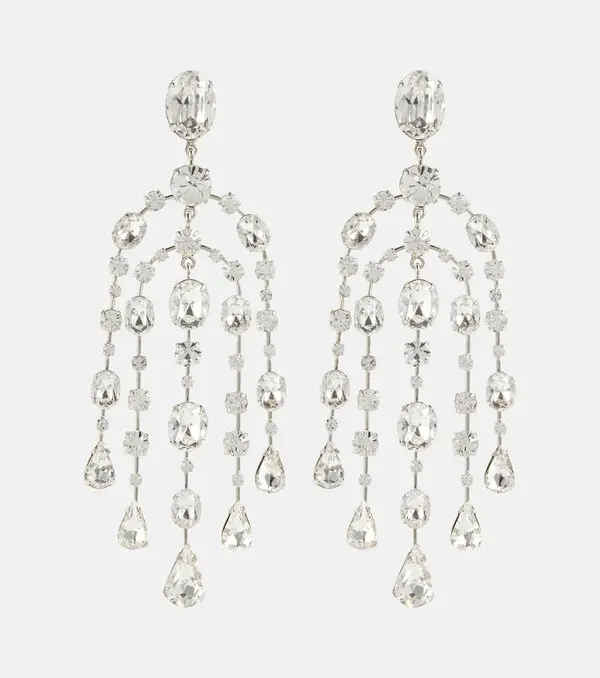 JENNIFER BEHR Ophelia Drop Earrings - Silver