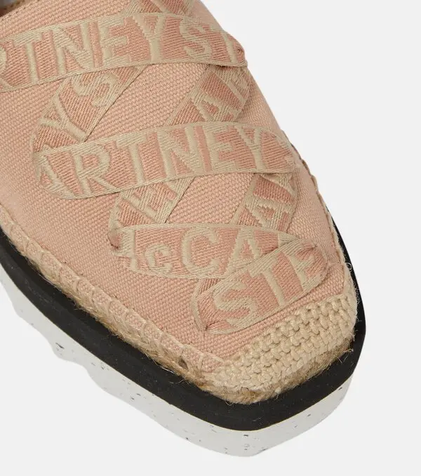 Stella McCartney Gaia Platform Espadrilles - Pink