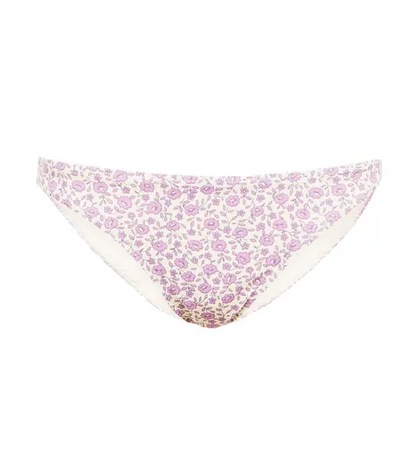 Tory Burch Floral Low-rise Bikini Bottom - Multicoloured