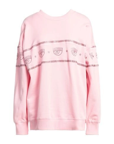 CHIARA FERRAGNI Cotton Sweatshirt - Pink