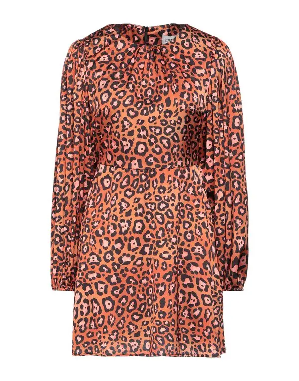 BERNA Leopard-print Mini Dress