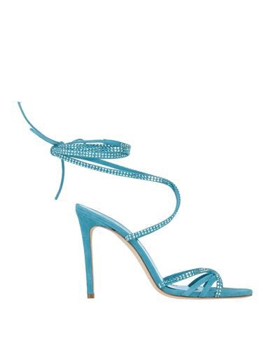 Paris Texas Sandals Size Leather - Azure