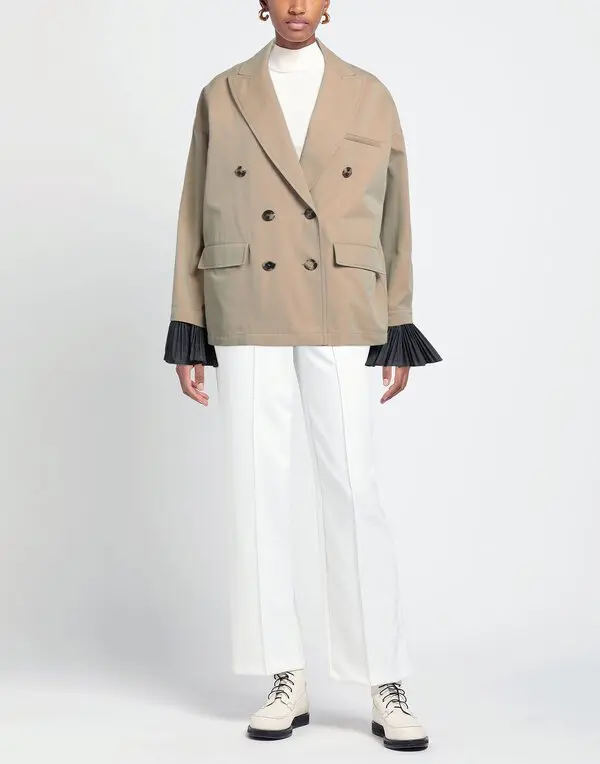 JACOB COHЁN Overcoat & Trench Coat Size Cotton