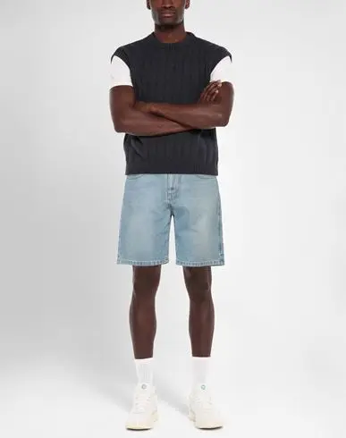 Gcds Denim Cotton Shorts