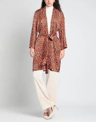 BERNA Leopard Print Kimono Jacket