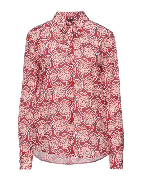 TRUSSARDI Floral-print Crepe Shirt