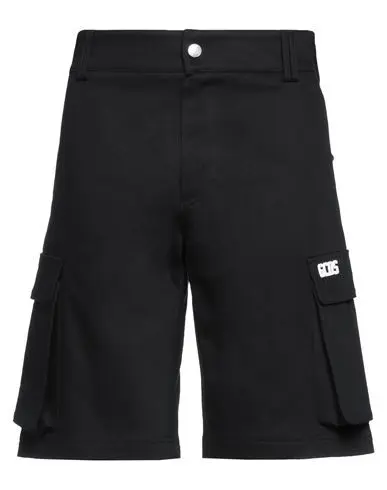 Gcds Cotton Cargo Shorts - Black