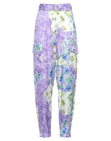 MSGM Floral Print Tapered Pants