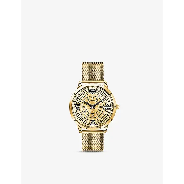THOMAS SABO Elements Of Nature Stainless Steel Watch - Yellow Gold-coloured