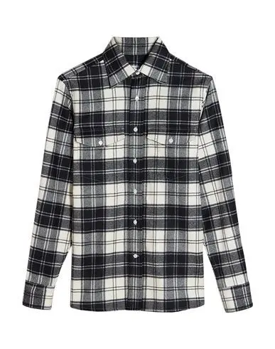 Dunhill Shirt Size Wool, Polyester, Elastane