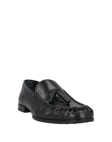 TOD'S Leather Loafers - Black